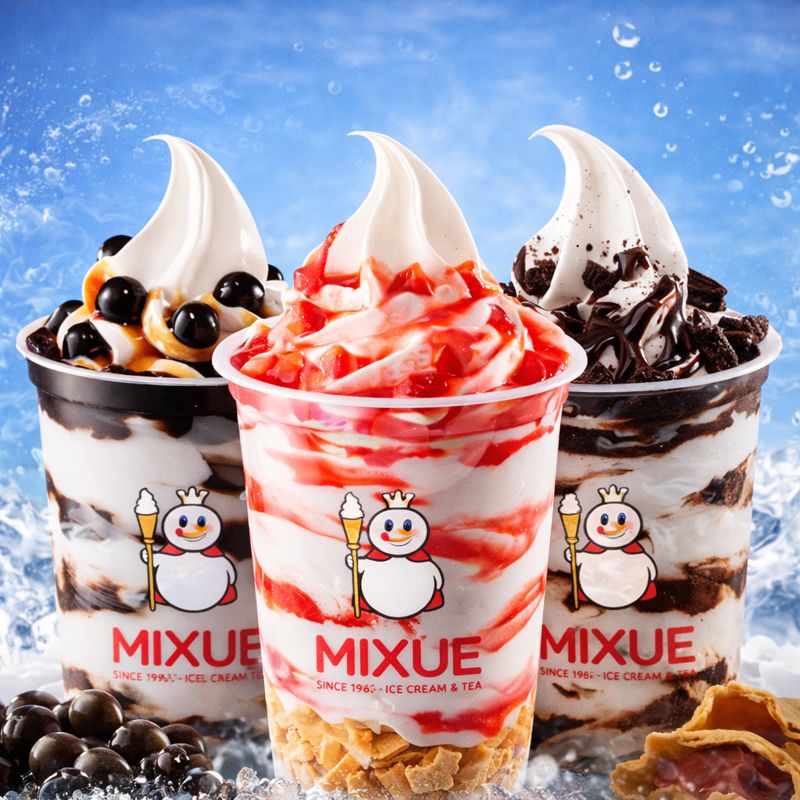 Menu Mixue Terlengkap & Harga Terbaru